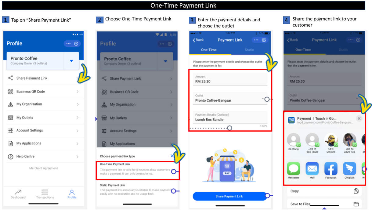 Payment Link – Merchant Help Center